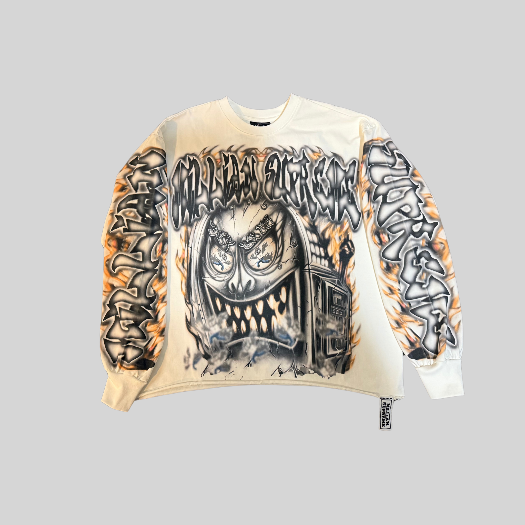 MILLIAN SUPREME "FLAMING GRAFFITI" L/S – Millian Supreme