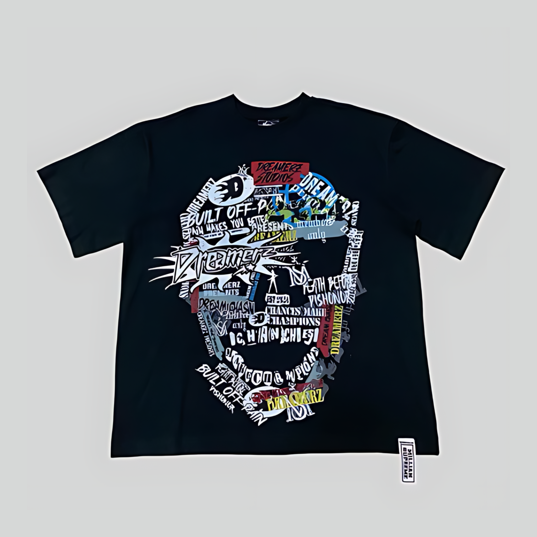 DREAMERZ “BUILT OFF PAIN” TEE – Millian Supreme